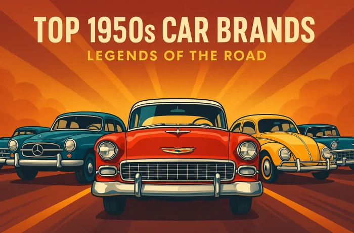 Top 1950s Car Brands: Legends of the Road